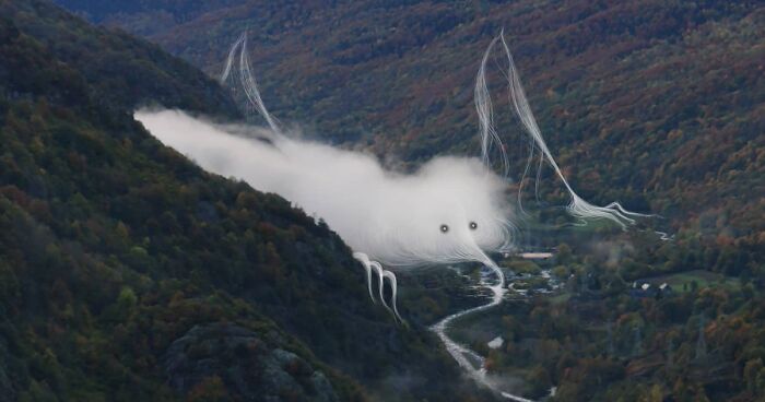 15 Times This Artist Turned Clouds Into Adorable Fantasy Creatures ...