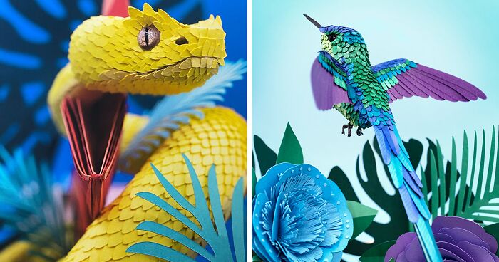 This Artist Makes Incredibly Detailed Paper Sculptures, And Here Are 39 ...