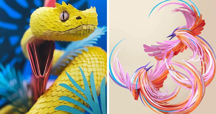 This Artist Makes Incredibly Detailed Paper Sculptures, And Here Are 39 ...