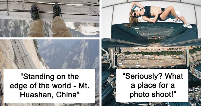 40 Times People Posted Unnerving Pics Of Great Heights That Made Others ...