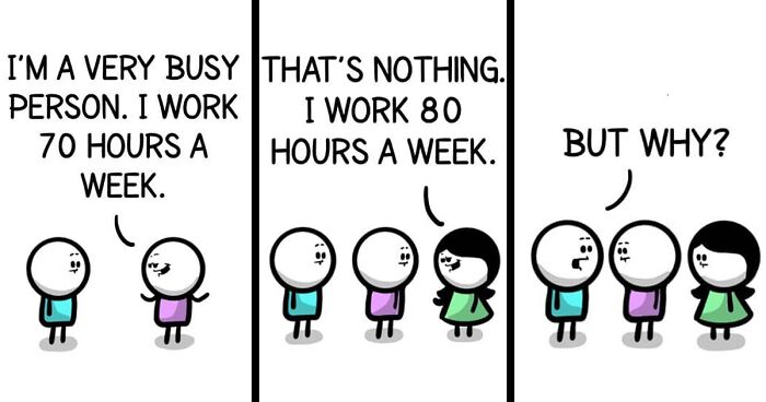 Artist Creates Humorous Comics Depicting Situations In A Modern-Day ...