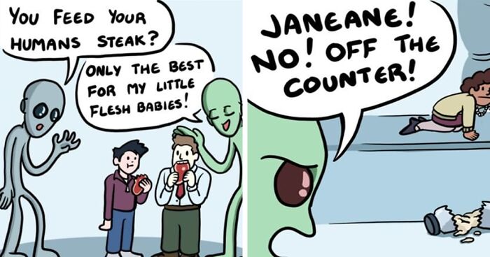 This Artist Draws Amusing Comics Featuring Ridiculous Situations (30 ...