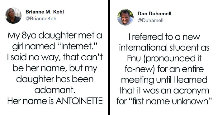 35 Hilarious Times People Got Confused With Names And Made Themselves ...