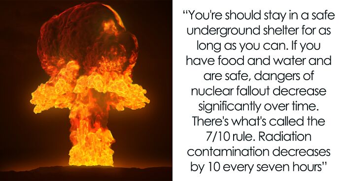 Guy Gives 8 Tips On What To Do In Case Of A Nuclear Explosion, Provided ...