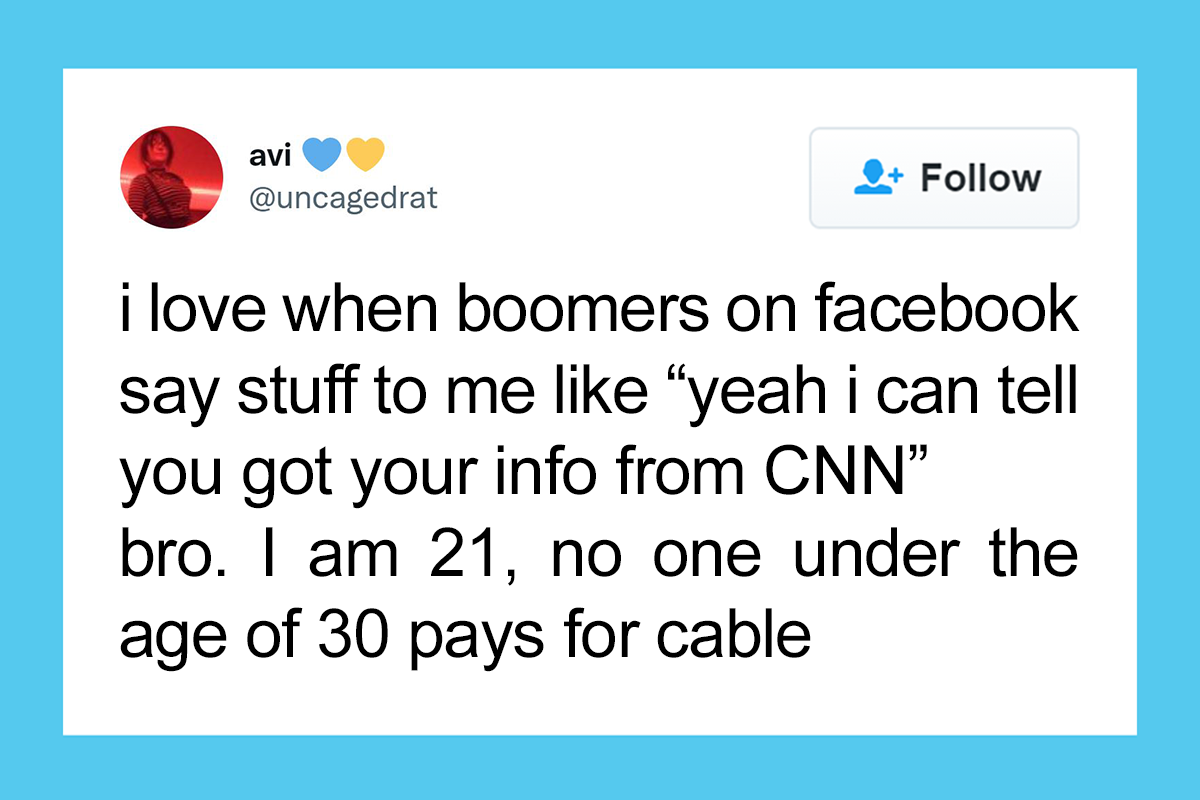 People Are Jokingly Tweeting Things They Love About Boomers And Here ...