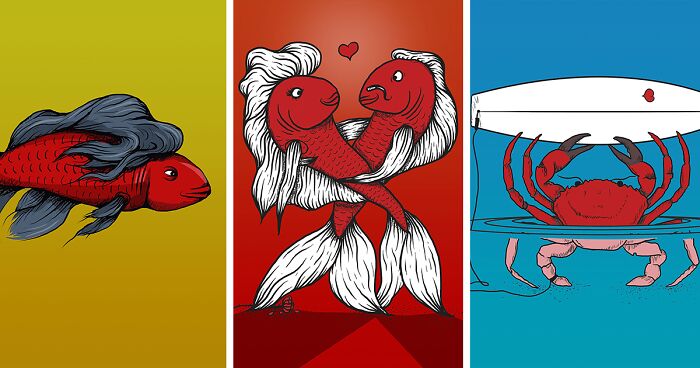 Artist Imagines The World Ruled By Sea Creatures, And Here Are His 35 ...