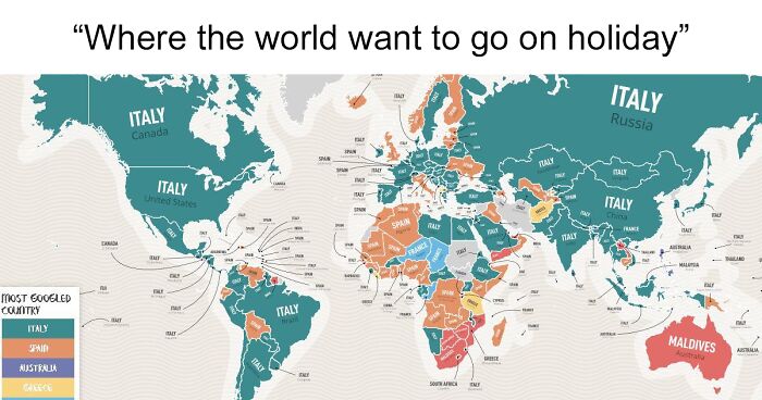 35 Unusual Maps That Might Change How You See The World, As Shared In ...