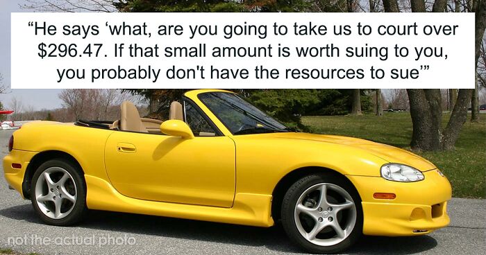 Guy Maliciously Complies And Files A Claim Against A Car Dealership ...