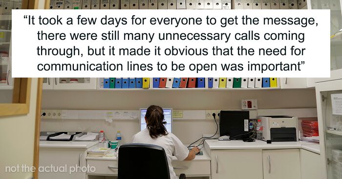 Manager Bans Mobile Phones During Work Hours, Insists All Calls Go ...