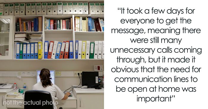 Manager Bans Mobile Phones During Work Hours, Insists All Calls Go ...