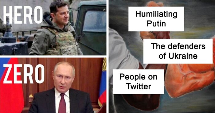 The Russo-Ukrainian War Prompted People To Create Memes And Here Are 35 ...