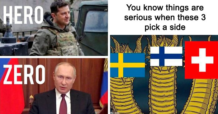 The Russo-Ukrainian War Prompted People To Create Memes And Here Are 35 ...