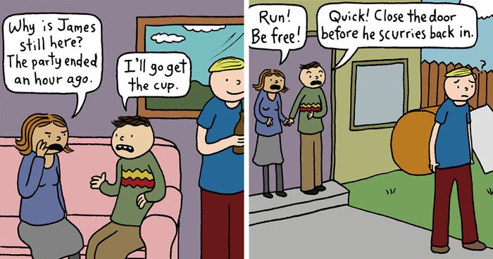 40 Funny Comics With Unexpected Twists Made By This Artist | Bored Panda