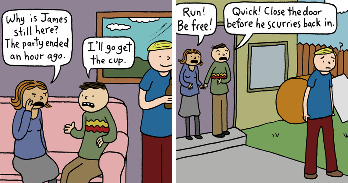 40 Funny Comics With Unexpected Twists Made By This Artist | Bored Panda
