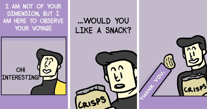 I Made A New Comic Series About Humans And Aliens Learning To Get Along ...