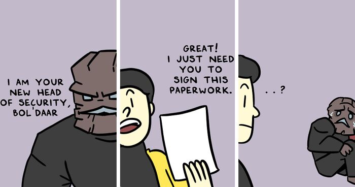 I Made A New Comic Series About Humans And Aliens Learning To Get Along ...