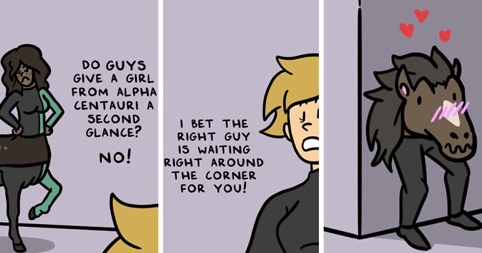 I Made A New Comic Series About Humans And Aliens Learning To Get Along ...