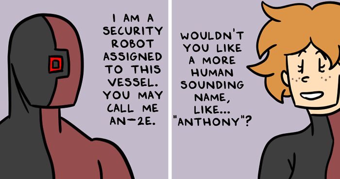 I Made A New Comic Series About Humans And Aliens Learning To Get Along ...