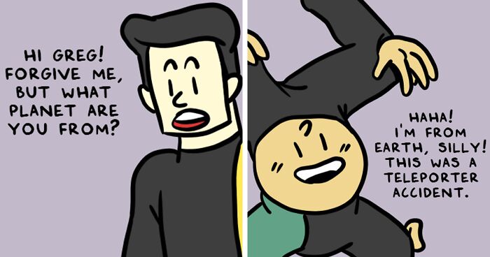 I Made A New Comic Series About Humans And Aliens Learning To Get Along ...