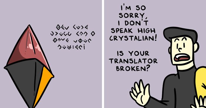 I Made A New Comic Series About Humans And Aliens Learning To Get Along ...