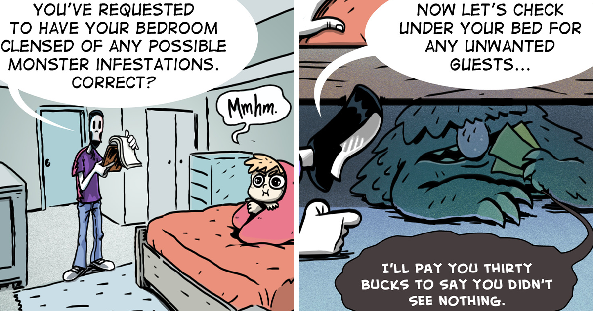 30 Comics That I’ve Created In Which A Necromancer And His Assistant Do ...