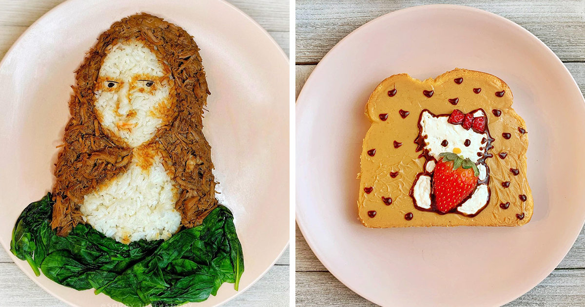 Adorable Food Art This Korean Artist Made 40 Too Adorable To Eat Meals
