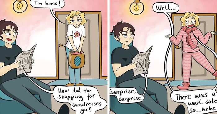Norwegian Artist Creates Fun And Relatable Comics Featuring A Girl ...