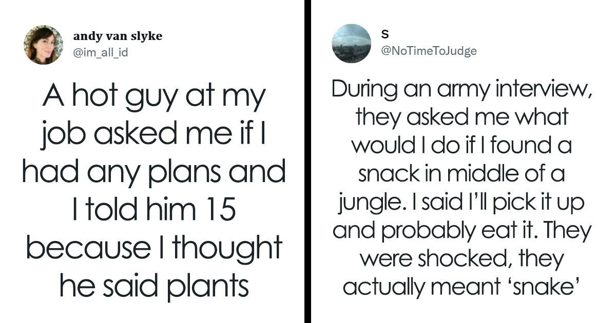 30 Times Misheard Words In Conversations Ended Up Having Hilarious ...