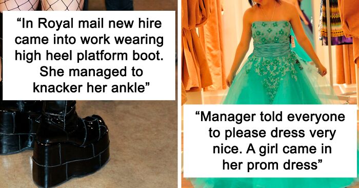 30 Wild NSFW Outfits People Dared To Wear To Work, As Shared By Folks ...