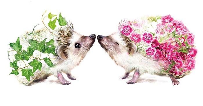 My 50 Botanical Animals That I Painted | Bored Panda