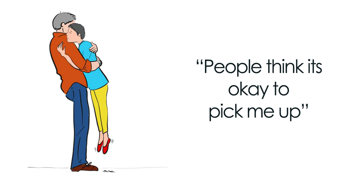 My 19 Illustrations Show What It’s Like To Be A Short Person | Bored Panda