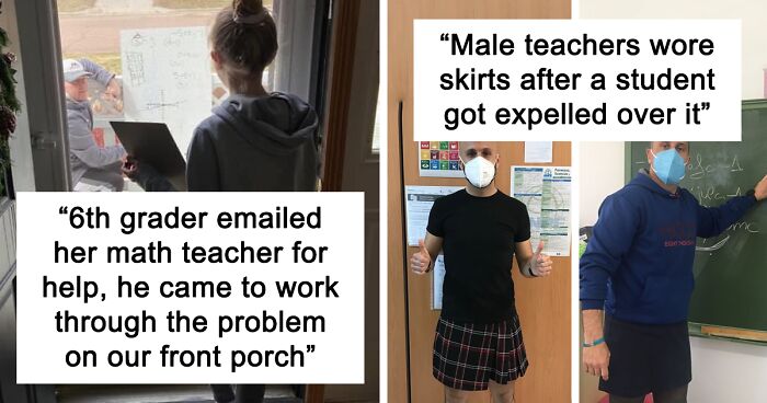 50 Times Teachers And Professors Showed Just How Heartwarming And ...