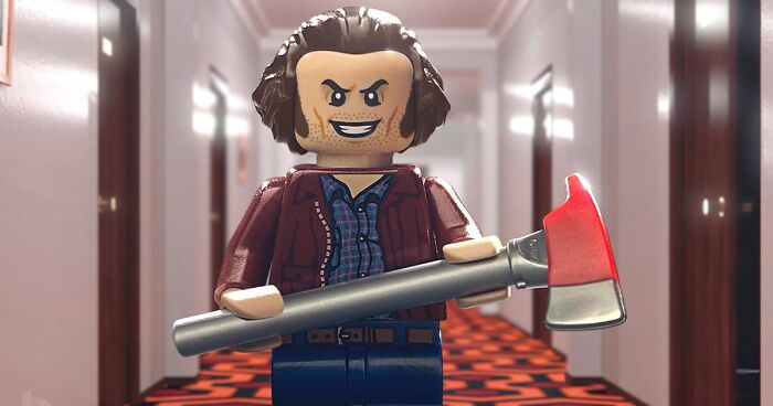 Artist Decided To Use Lego Figures In Order To Recreate Popular Movie ...