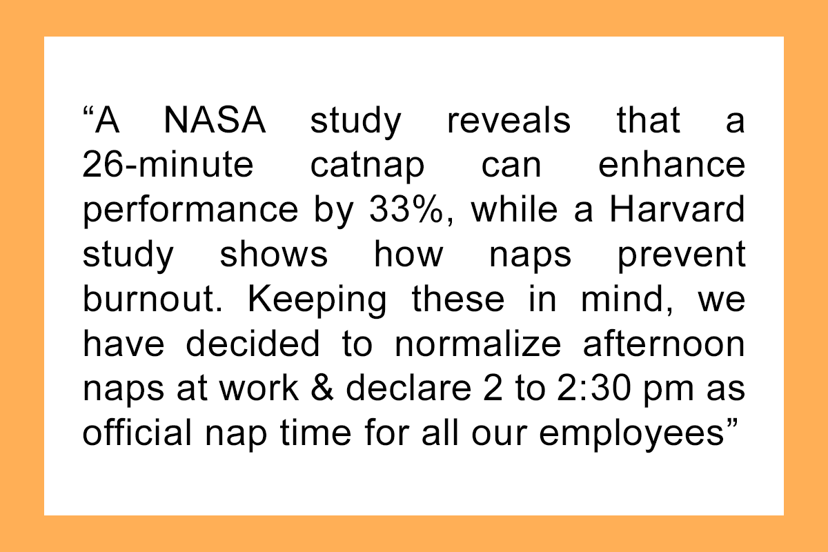 Nasa Nap Study