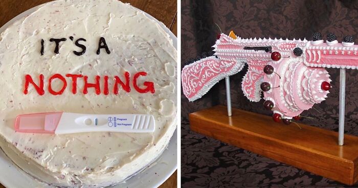 30 Cursed Cakes From ‘Cakes With Threatening Auras’ (New Pics)