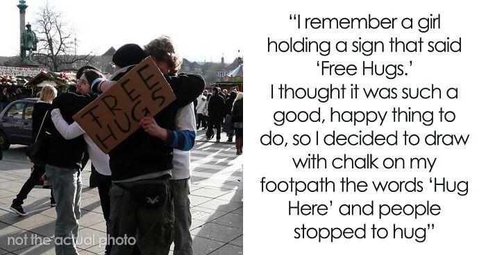 Australian Man Draws A “Hug Here” Spot Outside His House, Capturing ...