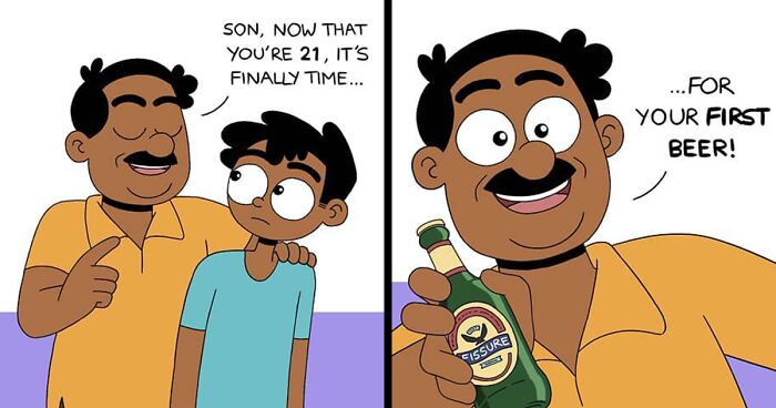 Funny Everyday Moments: 30 Comics By This Indian Artist (New Pics)