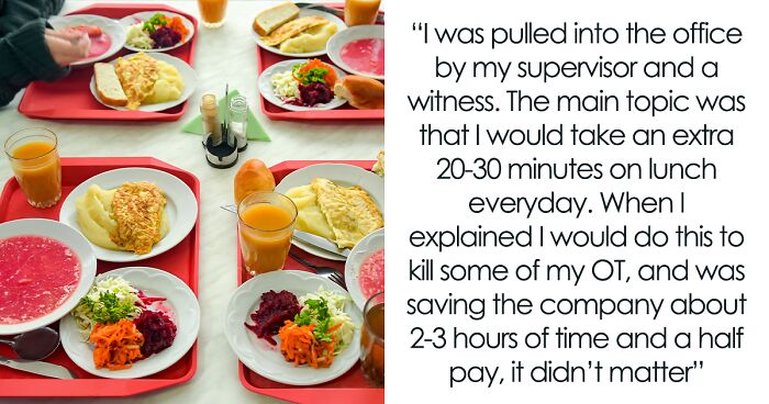 Boss Doesn’t Know This Guy Takes Longer Lunches Just To Cut Overtime ...