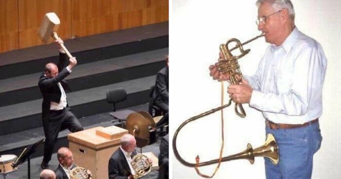 30 Funny And Bizarre Pics From The “Musical Instruments With Chaotic ...
