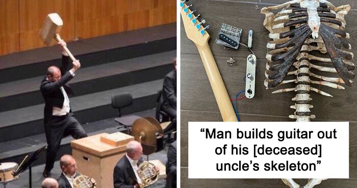 30 Funny And Bizarre Pics From The “Musical Instruments With Chaotic ...