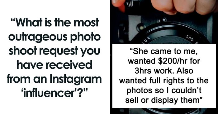 30 Times Influencers Had The Stupidest Photoshoot Idea And Got Refused ...
