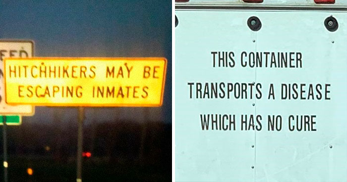 50 Of The Scariest Signs Spotted Around The World You’d Probably Want ...