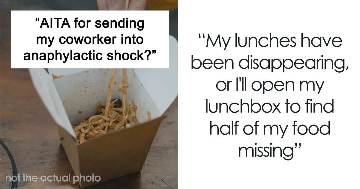 Person’s Lunch Keeps Getting Stolen At Work Until Boss’ Daughter Goes ...