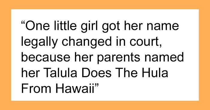 40 Of The Worst Baby Names Given By Parents