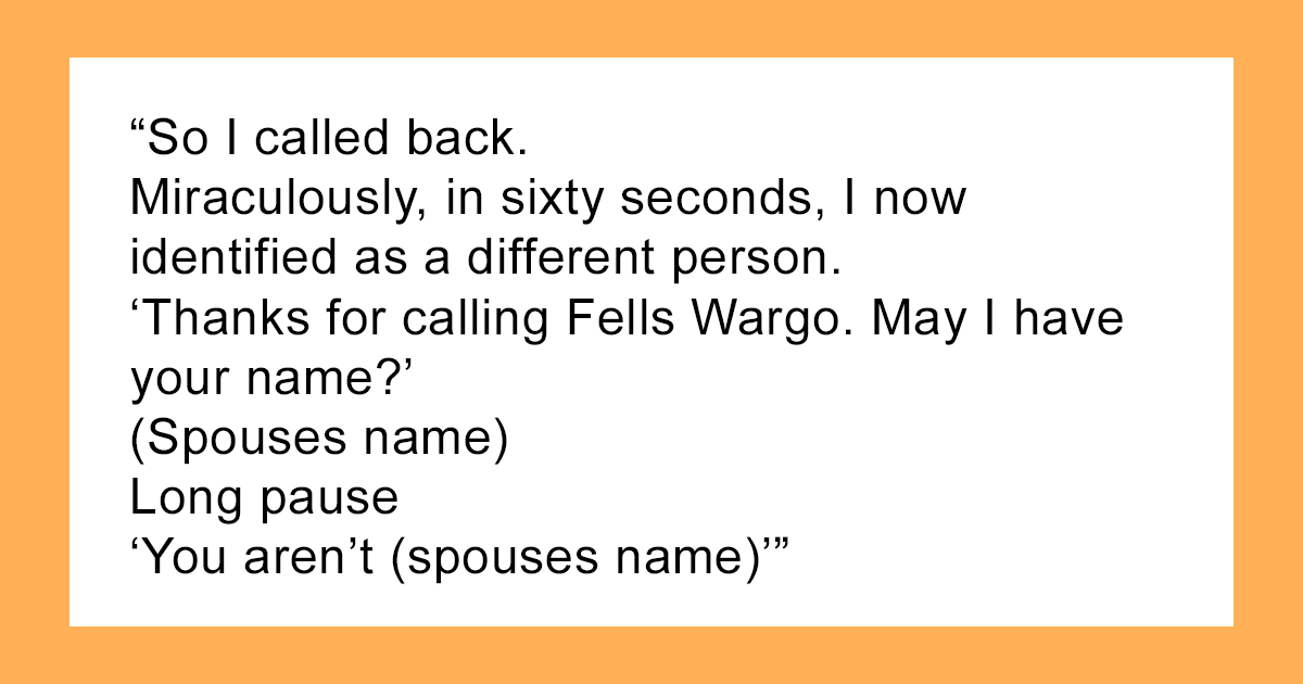 Husband Comes Up With The Idea Of Pretending To Be His Wife On A Call ...