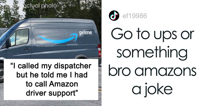 Amazon Driver Says Manager Asked Him To Finish His Route Before Heading ...