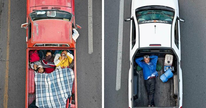Photographer Takes Aerial Photos Of Daily Commuters Around Mexico In ...