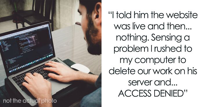 Client Thinks He Can Screw This Web Developer Over And Not Pay For A ...