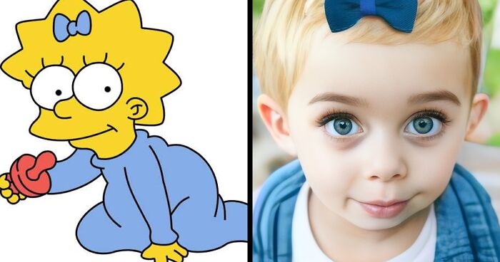 I Used AI To See What These 26 Popular Cartoon Characters Would Look ...