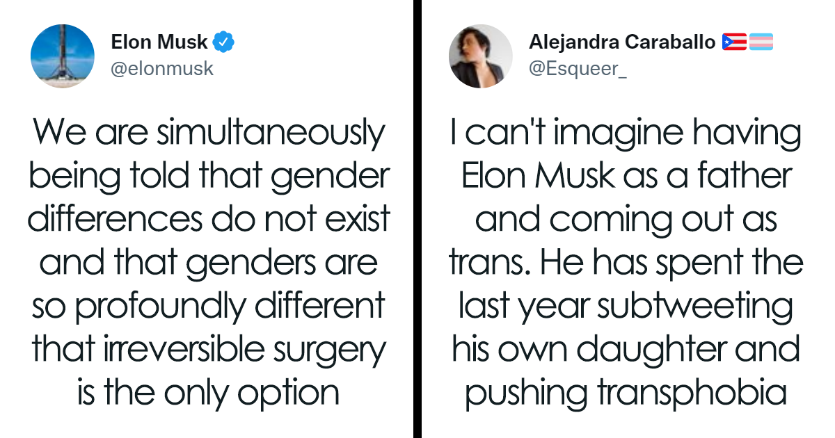 People React To Elon Musk’s Daughter Disowning Him And Changing Her ...